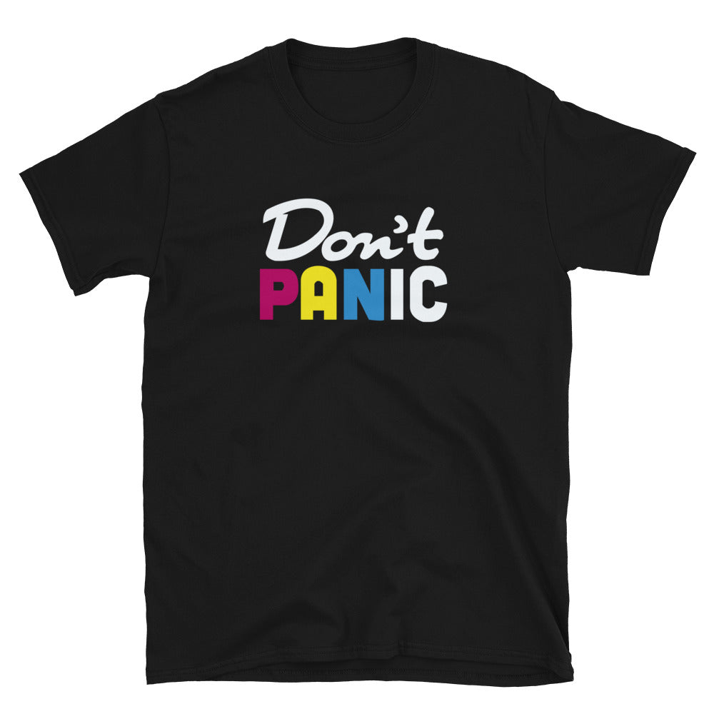 Don't Panic Pansexual Pride Shirt | QueerlyDesigns