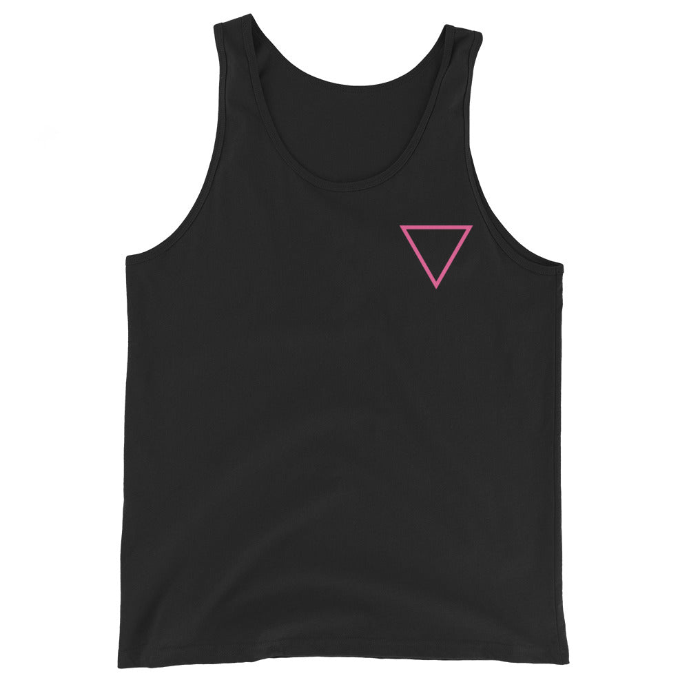 Pink Triangle Tank Top | QueerlyDesigns